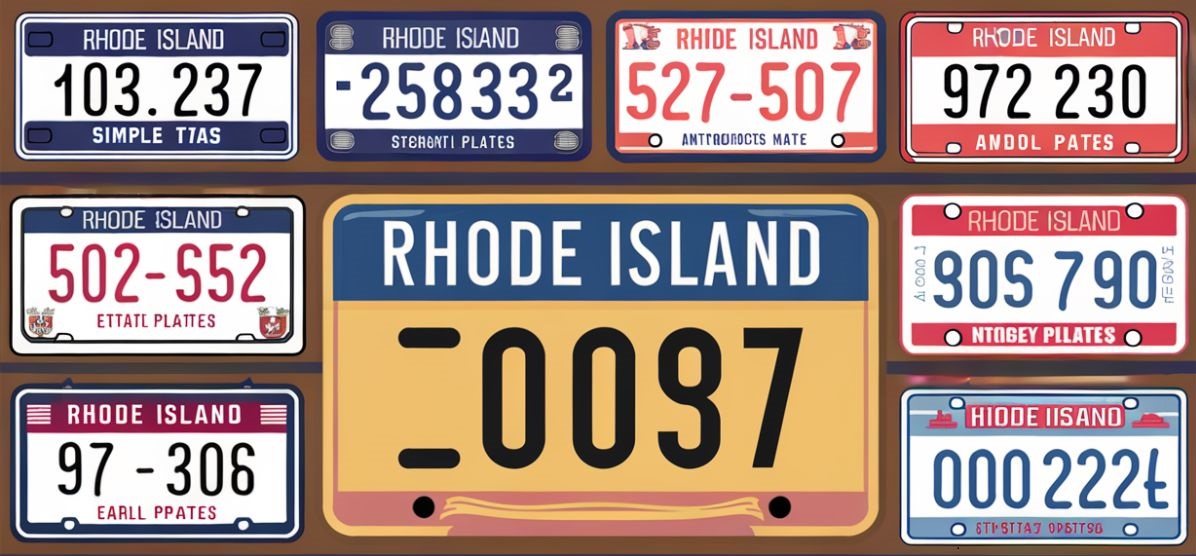 Rhode Island License Plate