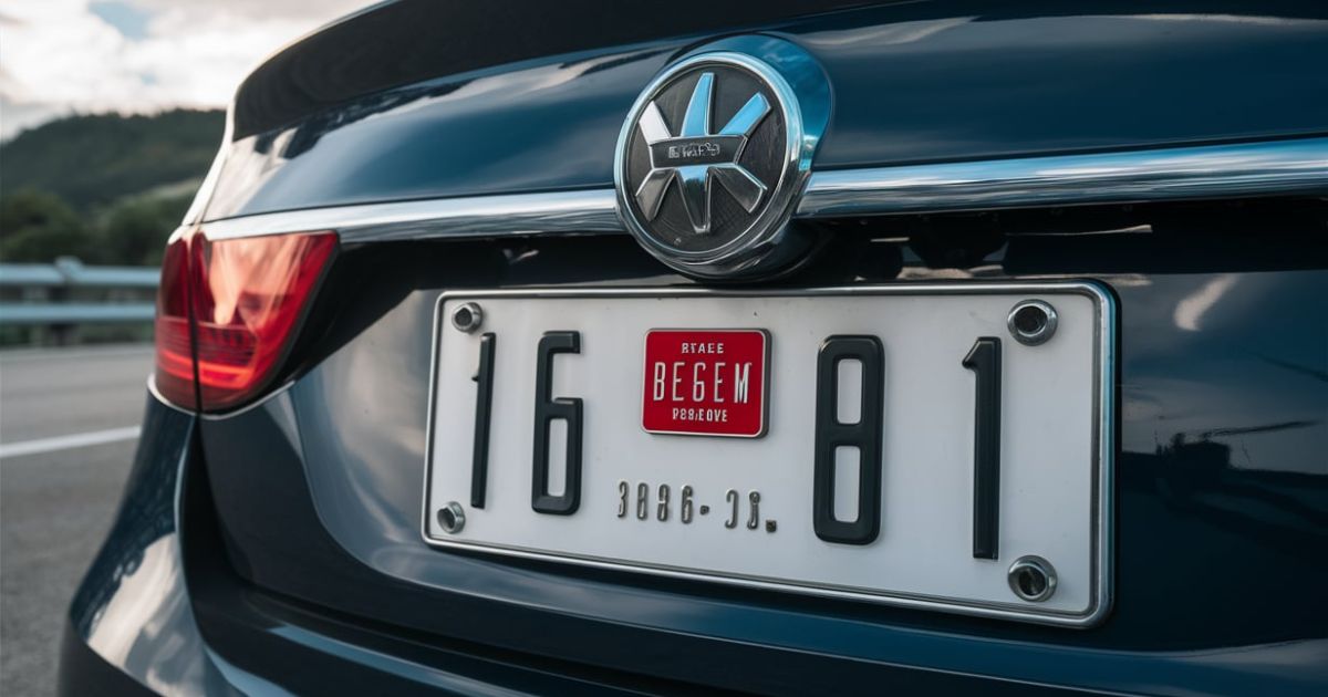 License Plate Srew Size