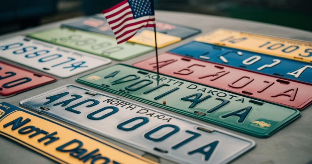 North Dakota License Plates
