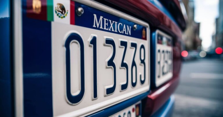 Mexico License Plates