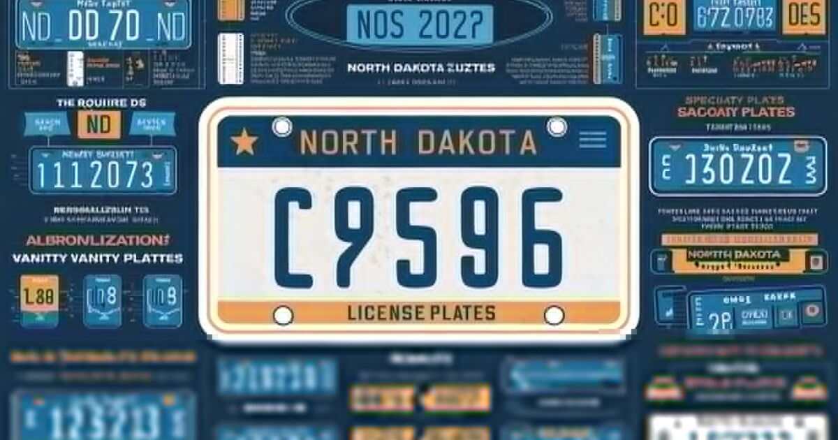 North Dakota License Plates