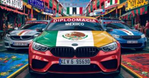Mexico license plate