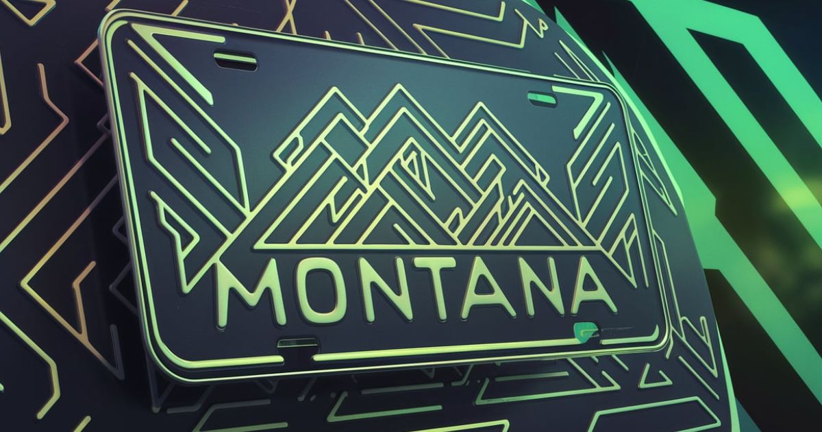 Montana License Plate Options