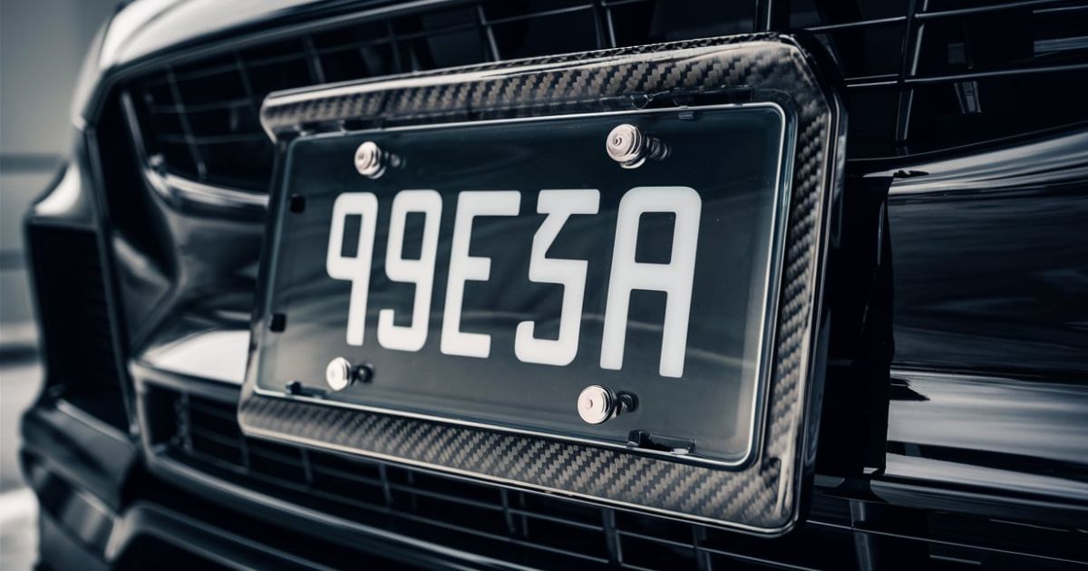 Cool License Plate Frames