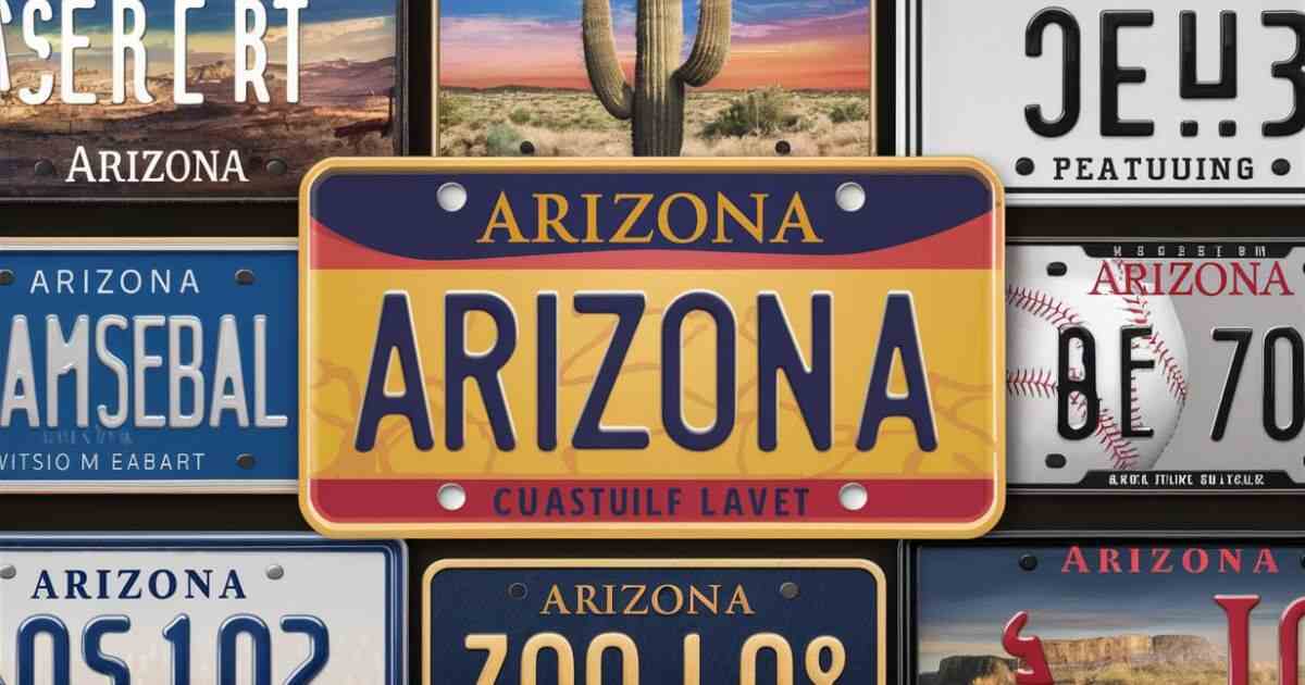 Custom License Plate AZ