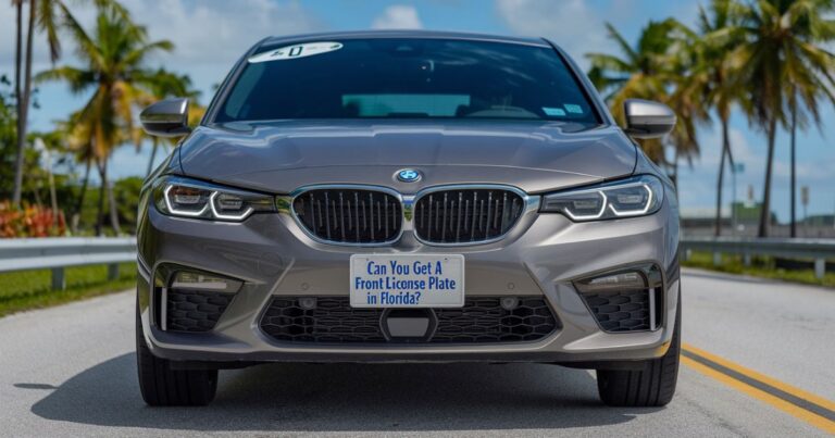Can I get a Front License Plate in Florida? - plateinsights
