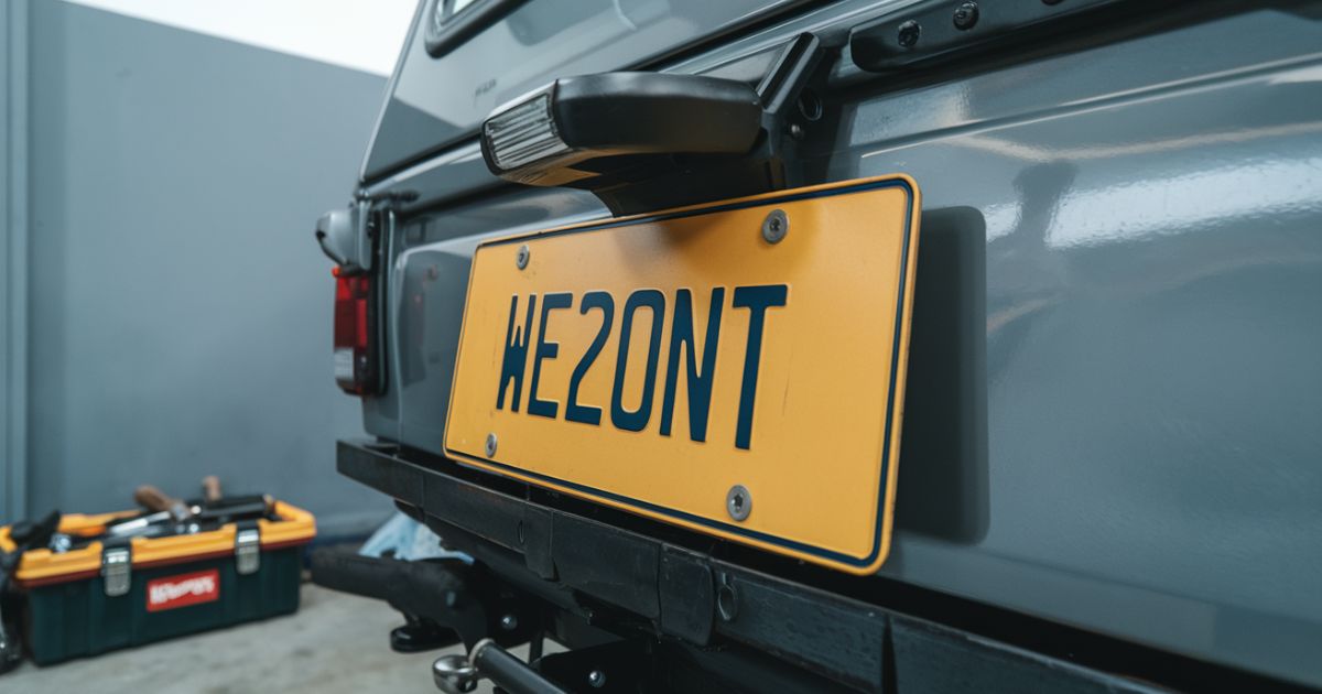 Understanding Yellow European License Plates