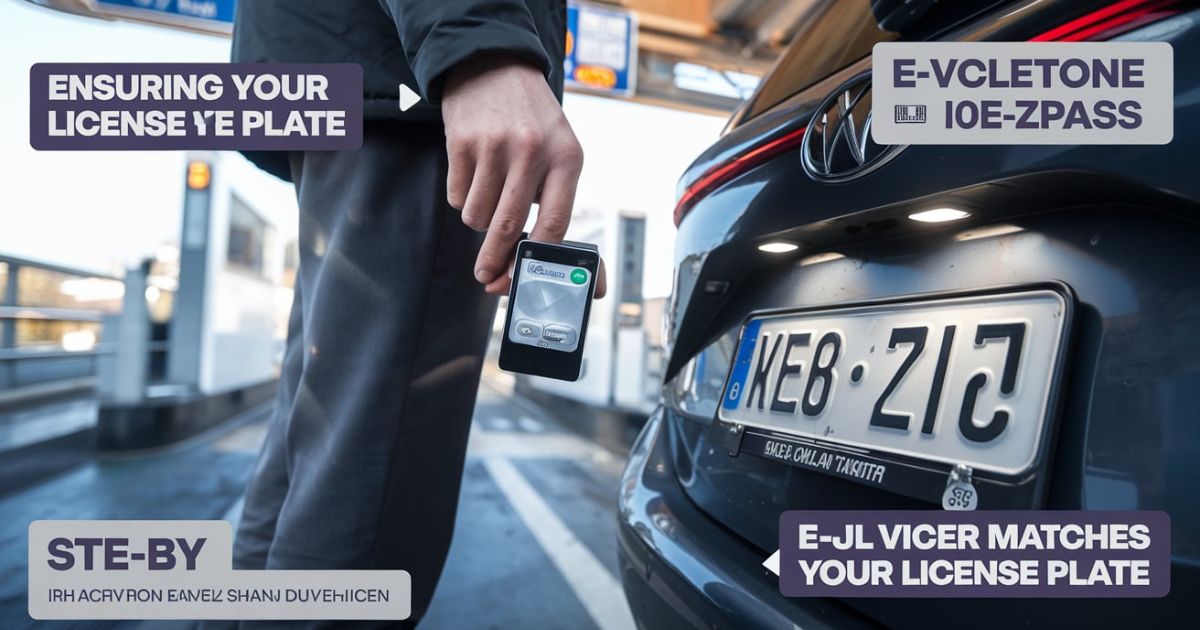 Does E-zpass Have To Match License Plate?