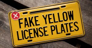 Understanding Yellow European License Plates