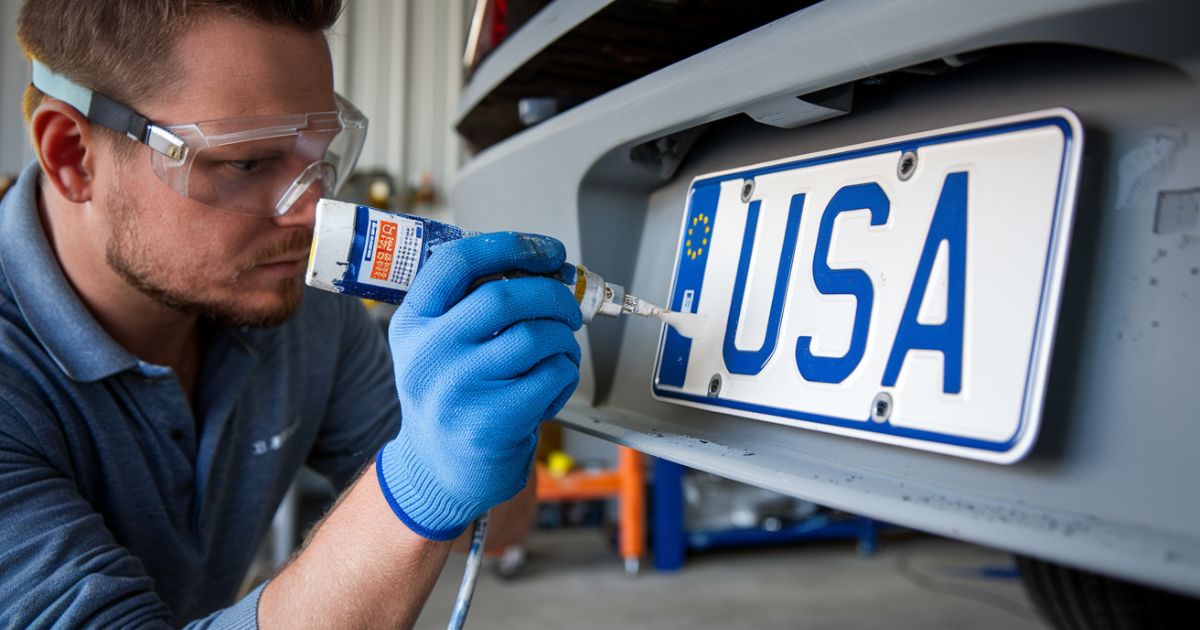 Is It Legal To Paint Your License Plate