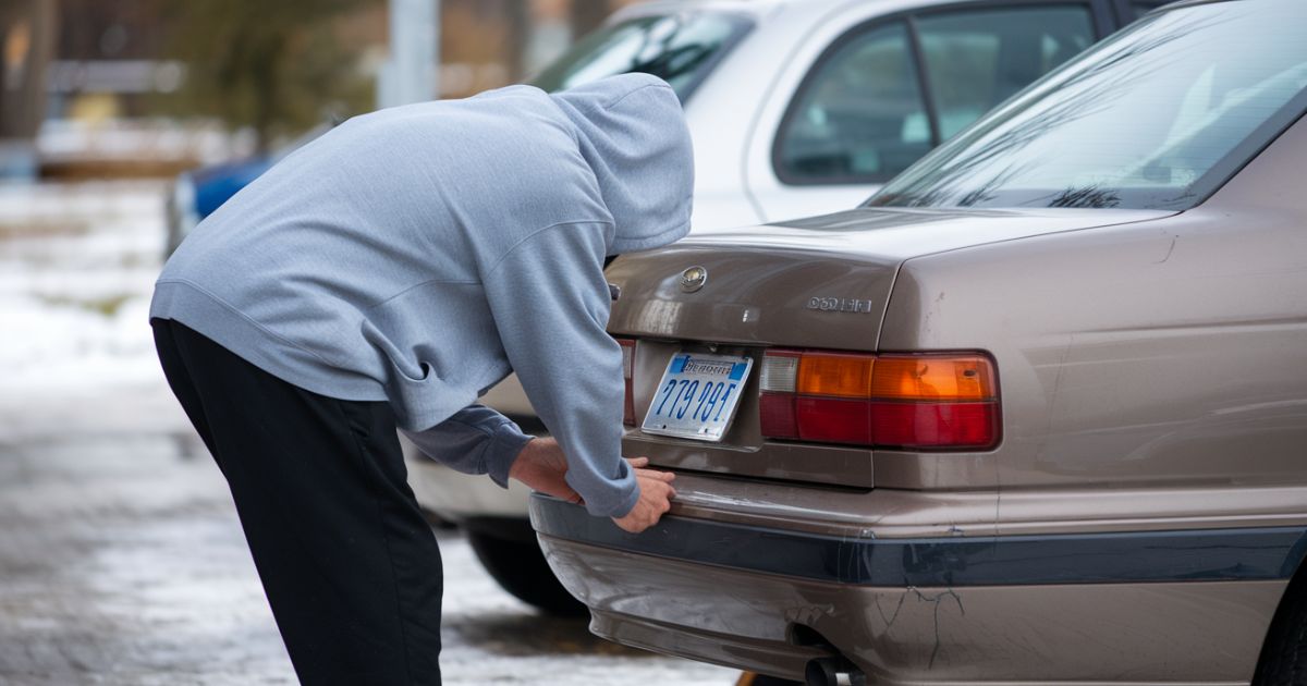 Is Stealing a License Plate a Felony?